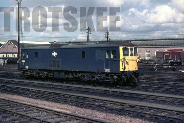 35MM SLIDE BR British Railways Diesel Loco Class 73 73002 c1975 ...