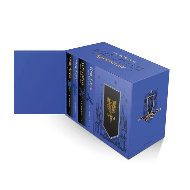 J. K. ROWLING Harry Potter Ravenclaw House Editions Hardback Box Set ...