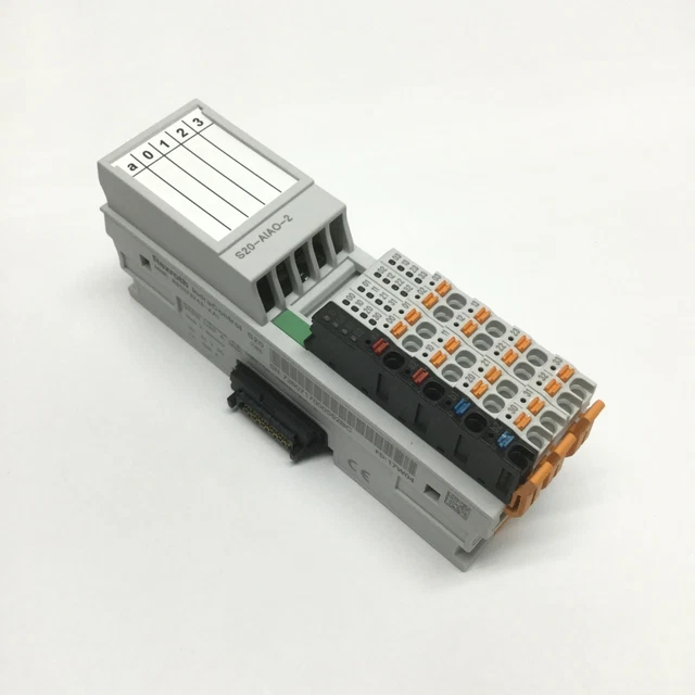 Rexroth S20 Aiao 2 Indracontrol Analog Inputoutput Module 2 Io Voltagecurrent Eur 50761