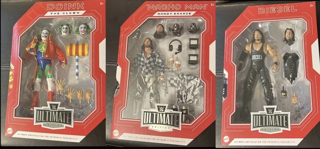 MATTEL CREATIONS WWE Ultimate Edition Diesel Macho Man Randy Savage ...