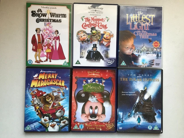 6 X CHILDREN'S Christmas Themed Dvd Bundle Of Films, Disney,Dreamworks ...