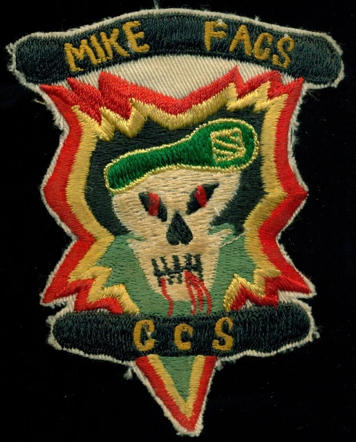 US ARMY 5TH Special Forces Original Mike Force SHELLBURST Vietnam War ...
