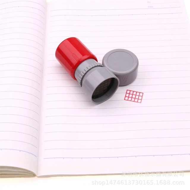 PORTABLE RUBBER STAMP for Guitar Chord Diagrams Musical Instrument Tool ...