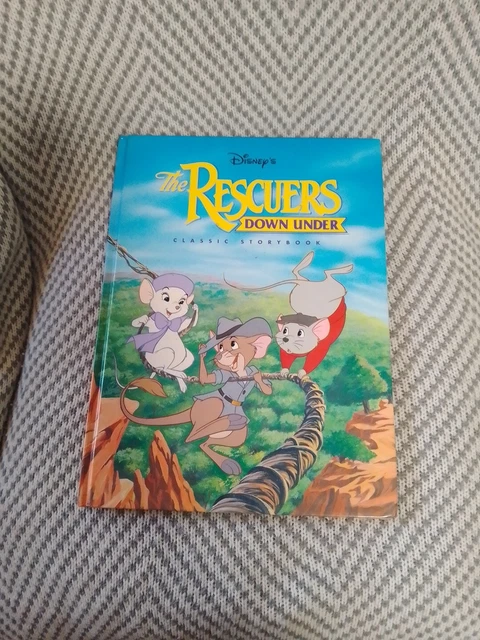 DISNEY'S THE RESCUERS Down Under Classic Storybook - Hardcover 1998 ...