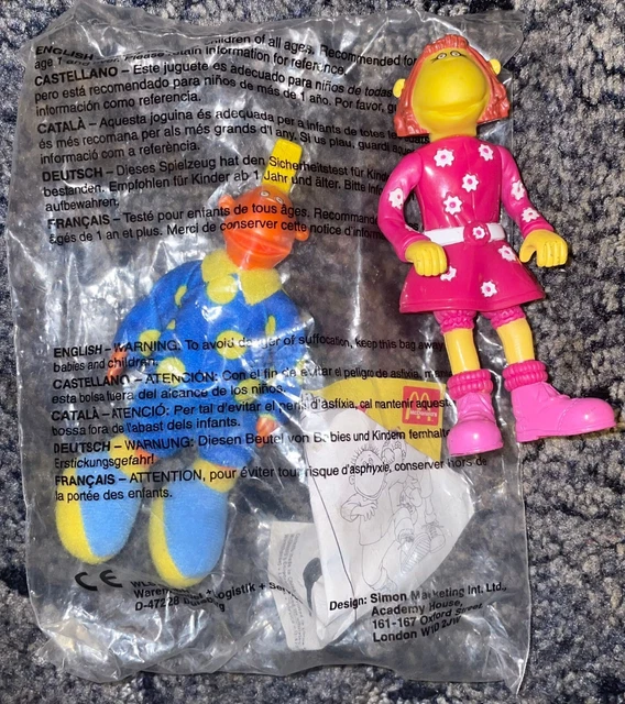 MCDONALD'S HAPPY MEAL Toys - The Tweenies 2001 Jake + Fizz - Tagged VGC ...