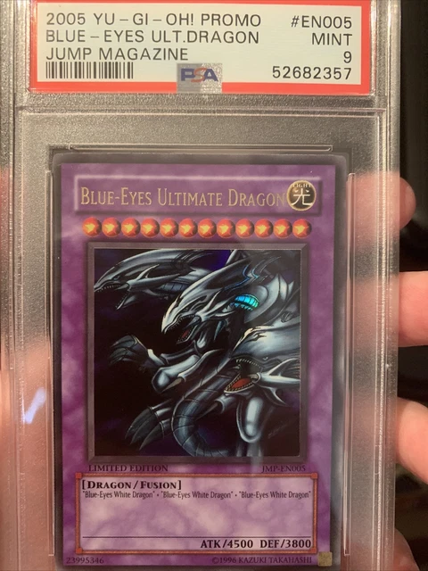 YU-GI-OH BLUE-EYES ULTIMATE Dragon Shonen Jump Magazine PSA 9 MINT Ultra Rare EUR 171,05 ...