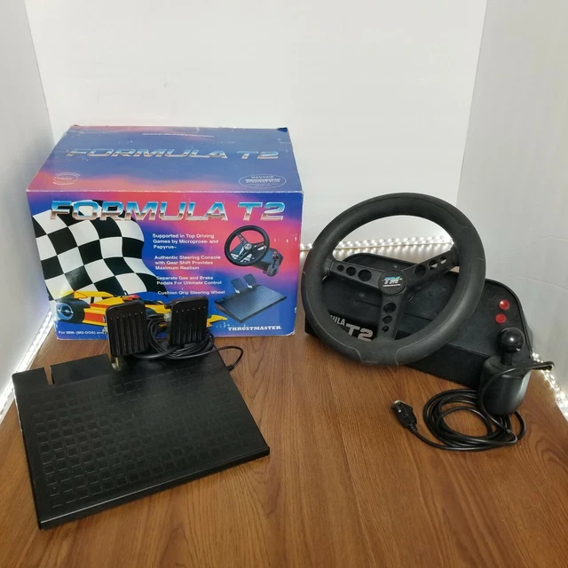 THRUSTMASTER FORMULA T2 PC Gaming Steering Wheel with Pedals in BOX EUR ...