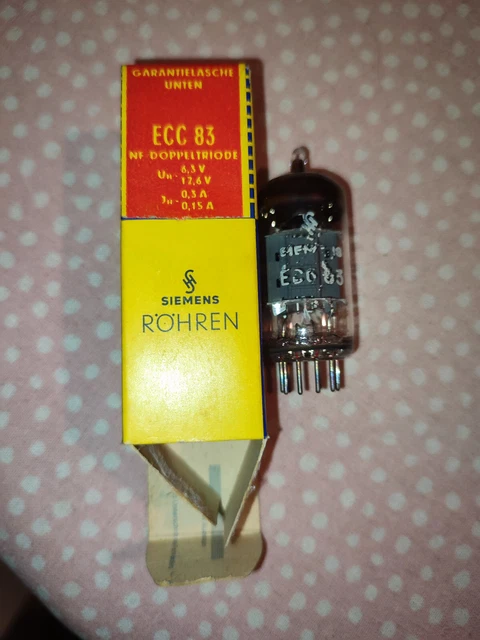 SIEMENS ECC83 RÖHRE / 12AX7 EUR 54,99 - PicClick DE
