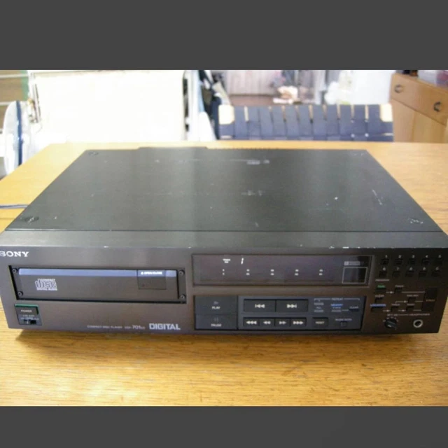 SONY CDP-701ES CD Player Used Tested Simple Power Clean Audio Component ...