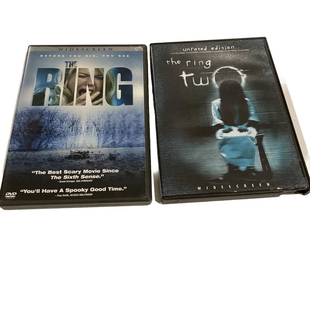 THE RING DVD Lot Of 2 The Ring And The Ring Two Unrated Blockbuster £15 ...