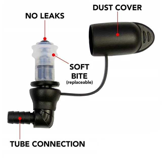 BITE VALVES BITE Valves With Cover Black Hydration Bags Sports High ...