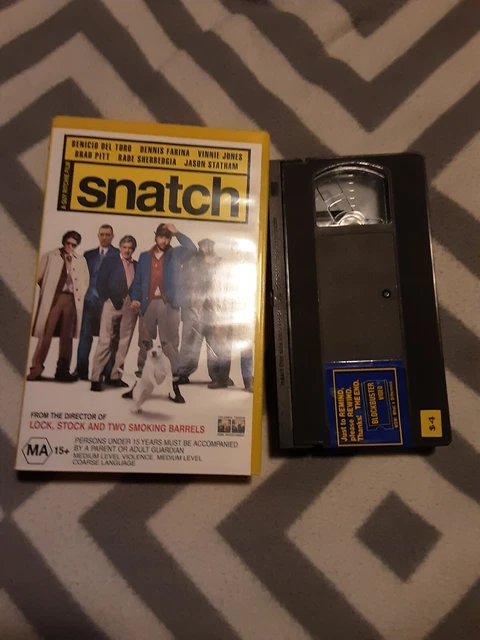 SNATCH MOVIE VHS Video Tape Ex Rental EUR 6,53 - PicClick DE