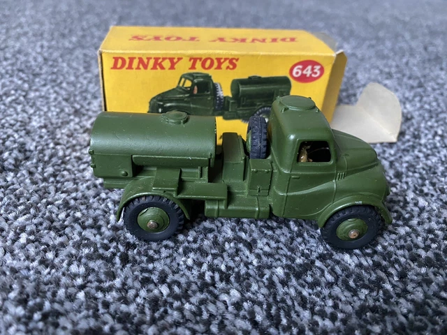 DINKY TOYS ARMY Water Tanker - Model 643 £22.50 - PicClick UK