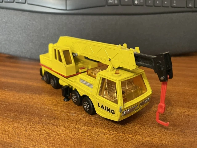 MATCHBOX SUPER KINGS K-12 'Hercules' Mobile Crane £4.99 - PicClick UK