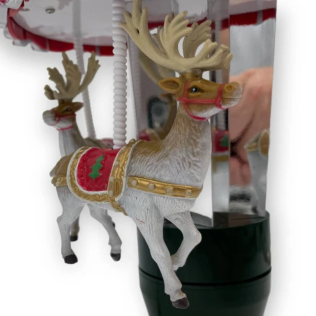 MR. CHRISTMAS ANIMATED Tree Topper-Carousel Christmas Decoration £55.75 ...