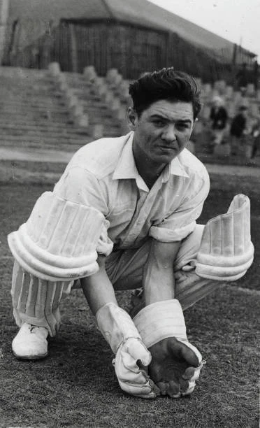 CRICKET 1950S A Picture Of Jg Binks The Yorkshire Lincolnshire Old ...