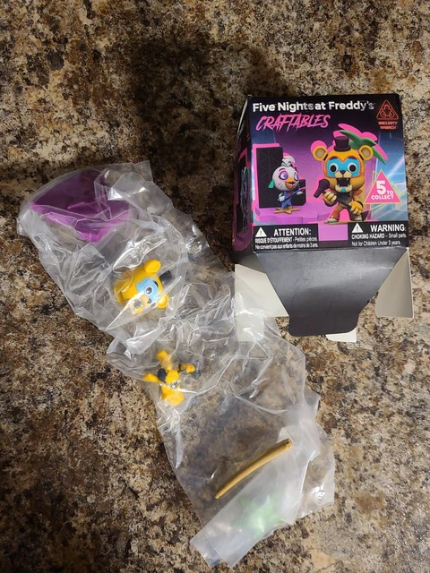 FIVE NIGHTS AT Freddy's FNAF Security Breach Craftables Glamrock Freddy ...