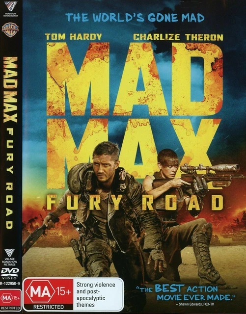 MAD MAX: FURY Road DVD (Region 4) VGC Tom Hardy £3.51 - PicClick UK