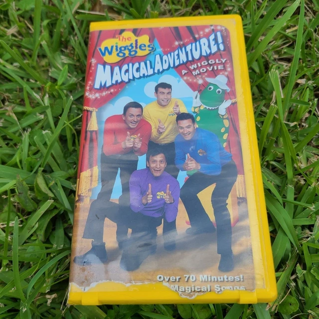 Vtg The Wiggles Magical Adventure Wiggly Movie Vhs Video Tape 16 Songs 2339