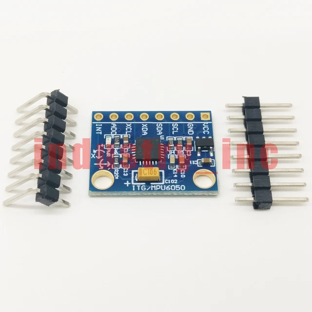 MPU-6050 MPU6050 6DOF 3 Axis Gyroscope+Accelerometer Module for Arduino ...