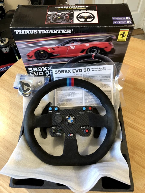 THRUSTMASTER MOD BMW M-Series Alcantara Rim-Mag Shifters-Carbon Guard ...