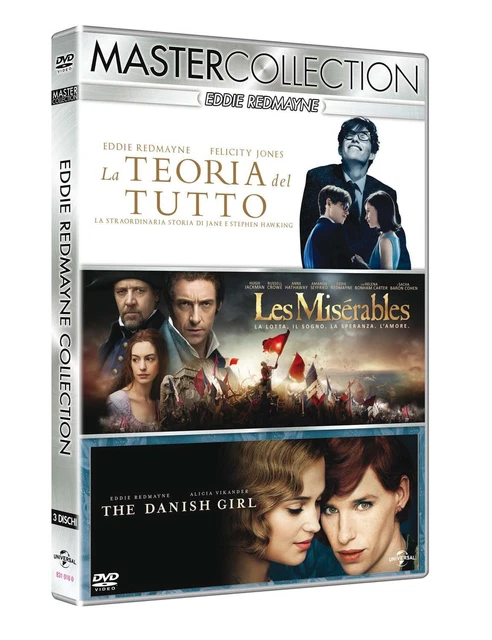 EDDIE REDMAYNE MASTER collection (3 dvd) box set DVD Italian Import ...