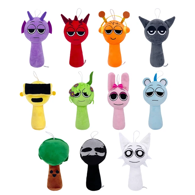 20CM SPRUNKI PLUSH Toy Simon Oren Winda Sprunki Character Doll Plush ...