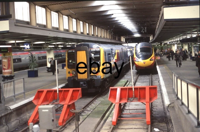 35MM RAILWAY SLIDE - EMU Class 350. 350126 with 390015 @ Euston £3.83 ...