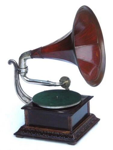RARE ANTIQUE PATHE Gramophone Brevete Sgdg Pathephone Tourne-Disque ...