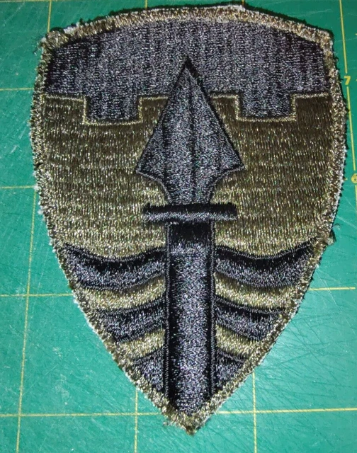 VINTAGE US ARMY 43rd Military Police Brigade Patch Crest Badge 4" x 3 ...