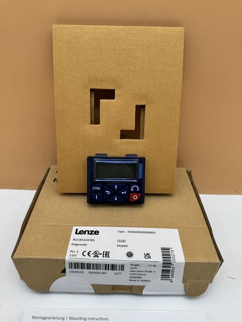 LENZE I5MADK0000000S LENZE 13549150 Modulo Tastiera Diagnostica EUR 89 ...