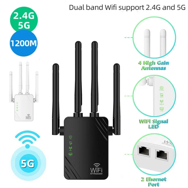WLAN REPEATER ROUTER Range WIFI Signal Verstärker Access Point Booster ...
