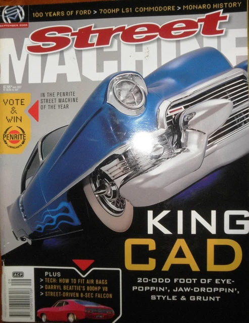 STREET MACHINE 03 HX Holden van ZA Fairlane XA Falcon Coupe HK 327 HG ...
