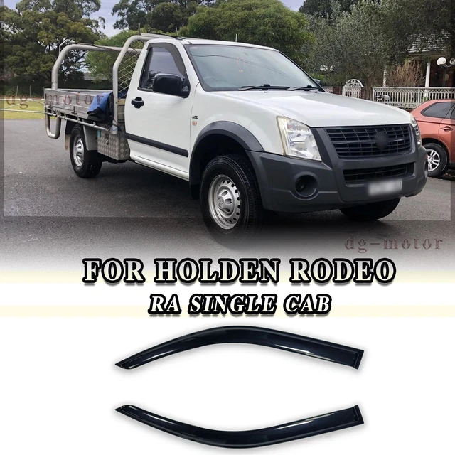 WEATHER SHIELDS FOR Holden Rodeo Ra Single Cab Ute 2003-2008 ...