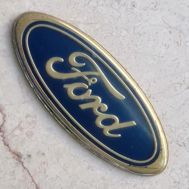 FORD BONNET BADGE oval 1980-90's Fiesta Capri Granada Escort Rs etc £7. ...