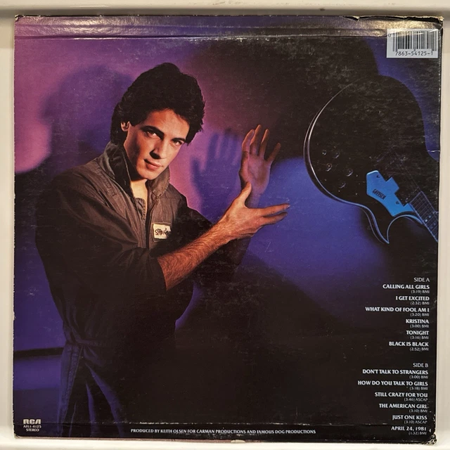 RICK SPRINGFIELD SUCCESS Hasn't Spoiled Me Yet LP 1981 AFL14125 Vinyl ...