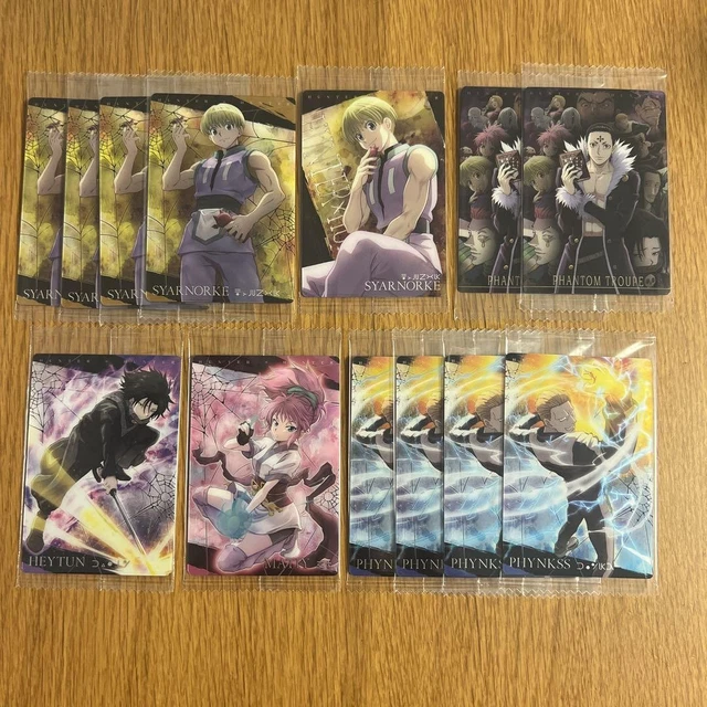 HUNTER X HUNTER Character Card Set, collectible, includes Killua ...