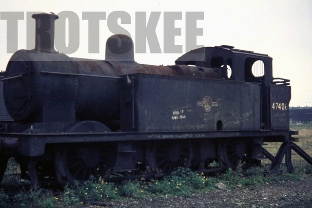 35MM SLIDE BR British Railways Steam Loco Class 47 47406 c1980s ...