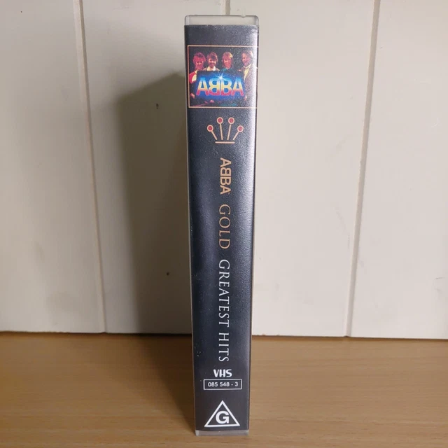 ABBA GOLD GREATEST Hits VHS Video Cassette Tape PAL Clear Case $18.99 ...