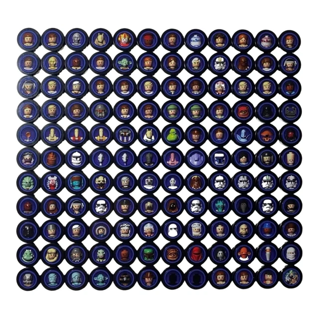 LEGO STAR WARS The Complete Saga Character Tokens Tiles on Lego Choose ...