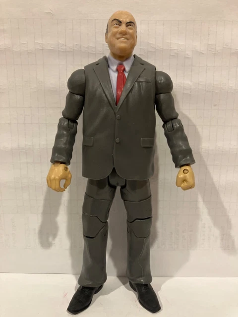 MATTEL WWE BUILD a Figure Paul Heyman $50.00 - PicClick CA