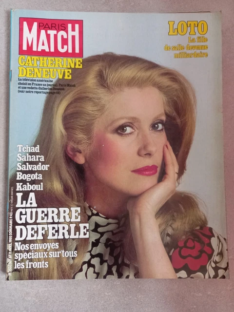 PARIS MATCH N°1612 18 avril 1980 ALAIN DELON DARC, JUANITA CASTRO ...