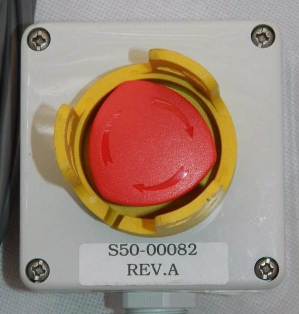 EMERGENCY STOP PUSH Button In Enclosure, Part No. EMP-112 [1R5E] £14.99 ...