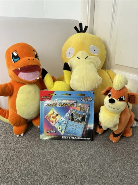 POKEMON TCG PRISMATIC Evolutions Tech Sticker Collection Sealed 3 ...