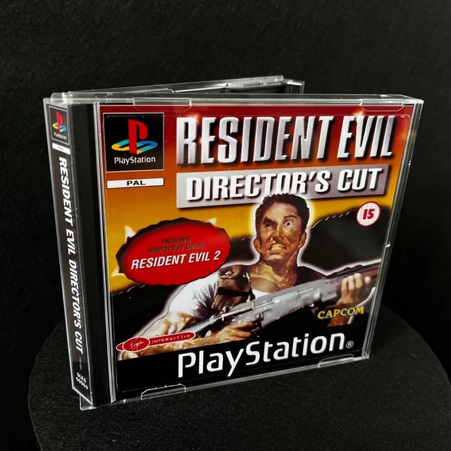 RESIDENT EVIL DIRECTOR'S Cut PS1 PlayStation Case + Covers - NO GAME ...