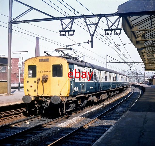 ORIGINAL LARGE SQ Format slide BR Class 506 EMU Guide Bridge +rights ...