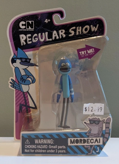 CARTOON NETWORK REGULAR Show Mordecai Action Figure, New in Box ...