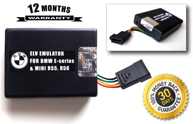 BMW & MINI R55 R56 ELV Counter Steering wheel column LOCK Emulator ...