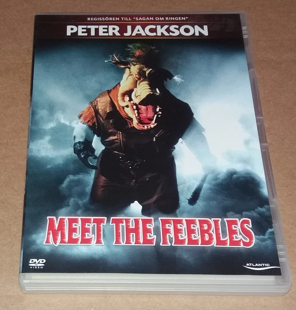 MEET THE FEEBLES (DVD,2003) Scandinavian Edition-Plays In English, OOP ...