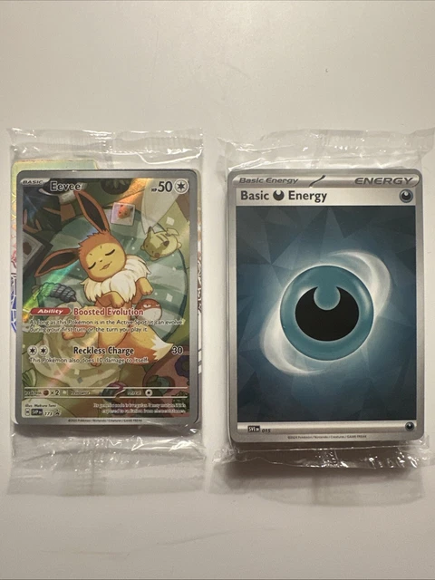 POKEMON PRISMATIC EVOLUTIONS Elite Trainer Box EMPTY & Sealed Eevee ...